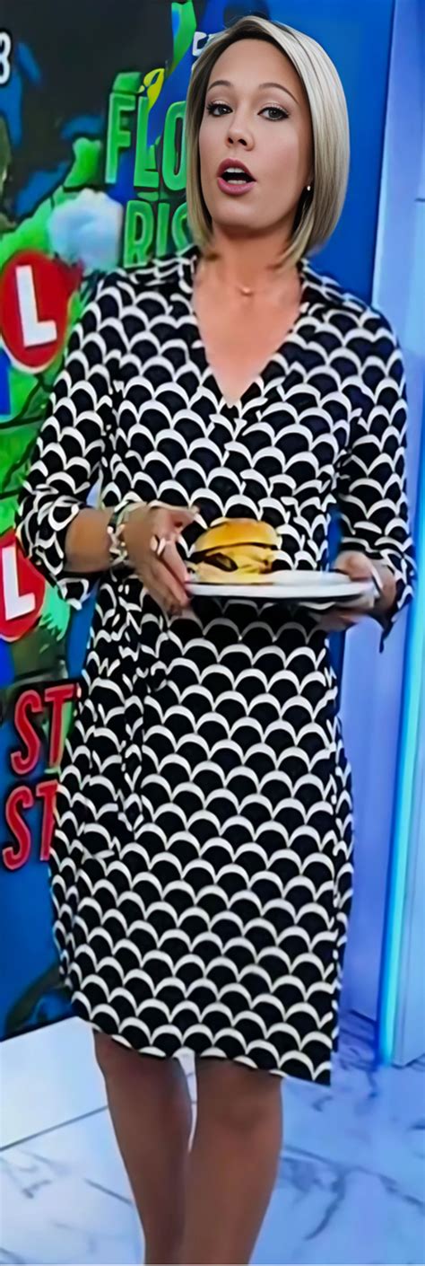 Dylan Dreyer Wearing A Sexy Mini White Dress 3 By Dragonmatt600 On