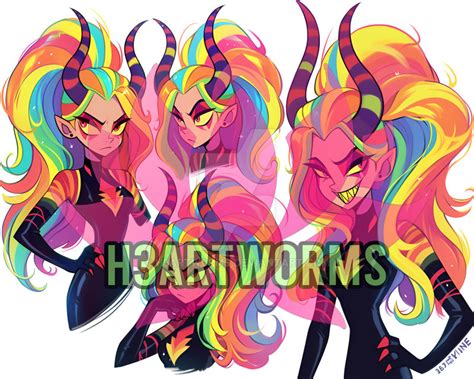 [open] Helluva Boss Rainbow Pride Demon Ai Adopt By H3artw0rms On