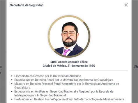 Este Es El Grado De Estudios De Andrés Andrade Téllez El Polémico