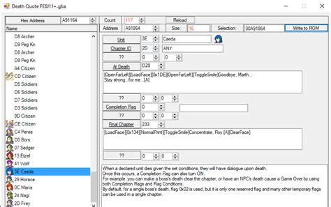 Custom Death Quote Set On Custom Character Crashes The Game Questions