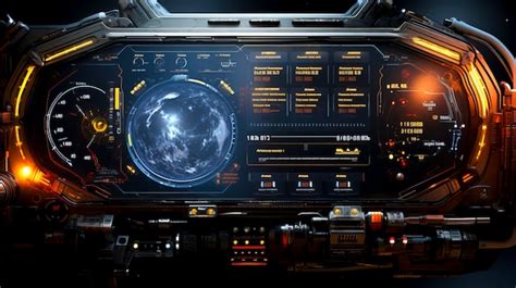 Spatial Ui Interface Technological Threedimensional Space Sensation