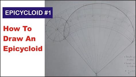 How To Draw An Epicycloid In Engineering Drawing What Is Epicycloid Curve Pa Academy