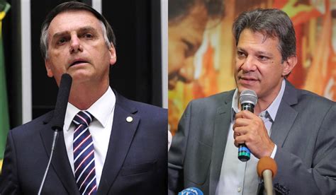 Bolsonaro tem 59 dos votos válidos e Haddad 41 aponta Ibope