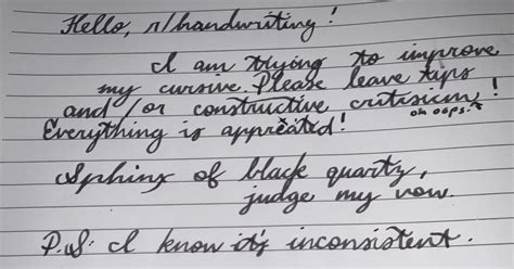 Any Tips On How To Improve My Cursive R Handwriting