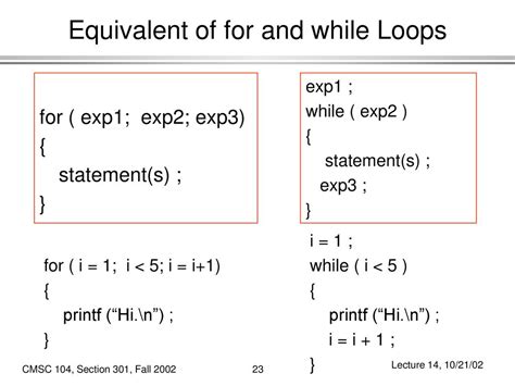 More Loops Topics Relational Operators Logical Operators For Loops Ppt Download