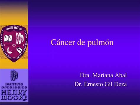 PPT - Cáncer de pulmón PowerPoint Presentation, free download - ID:4732572