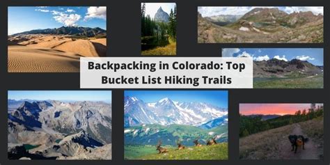 Backpacking In Colorado Top Bucket List Hiking Trails