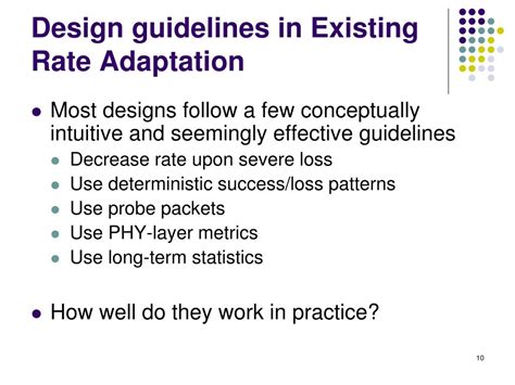 Ppt Robust Rate Adaptation In 802 11 Networks Powerpoint Presentation