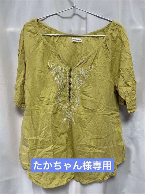 大きいサイズ トップス 刺繍あり Llサイズ メルカリ