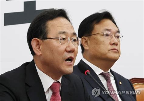 발언하는 주호영 네이트 뉴스