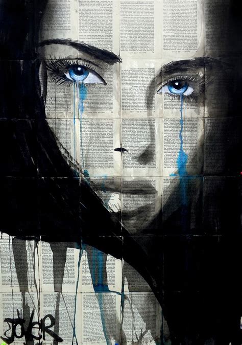 Sign Art Print By Louijoverart Portrait Abstrait Portrait Peinture