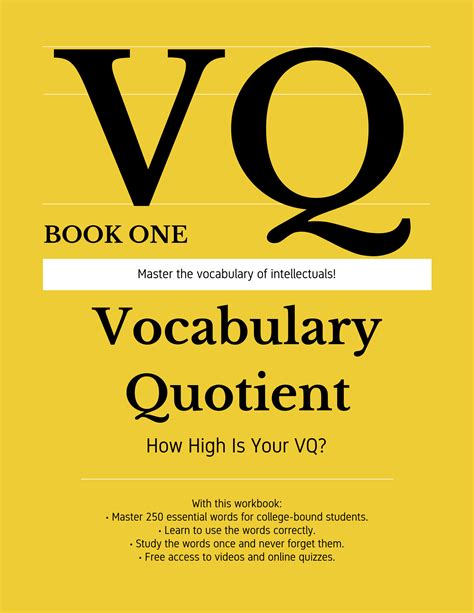 Vq Workbook Vocabulary Quotient Online