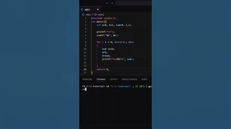 wap to display fibonacci series fibonacci series easy code shorts