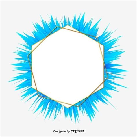 파란색 버스트 효과 선 테두리 틀 파열 입체 Png 일러스트 및 벡터 에 대한 무료 다운로드 Pngtree 테두리 파란색 배경