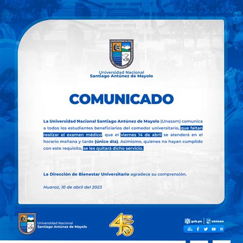 Portal Web Universidad Nacional Santiago Ant Nez De Mayolo