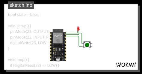 Ledbutton Wokwi Esp32 Stm32 Arduino Simulator Ledbutton Wokwi Esp32 Stm32 Arduino Simulator