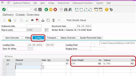 Creation Of Outbound Delivery Using Vl01n In Sap Sap Community