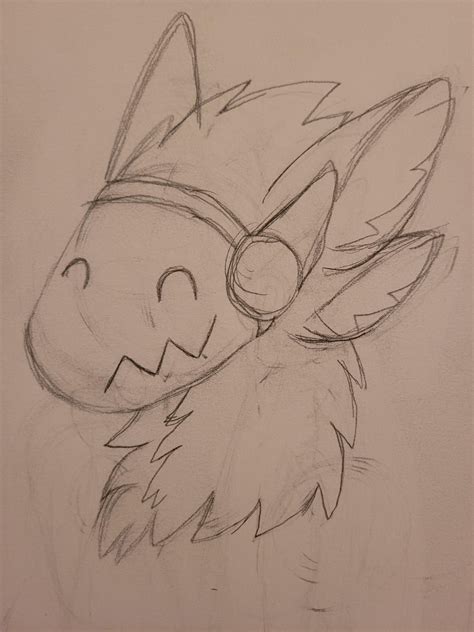 First Time Drawing A Protogen Anything I Can Improve On R