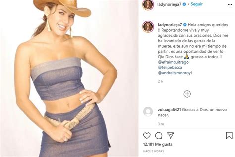 Lady Noriega Reaparece En Sus Redes Sociales “dios Me Ha Levantado De