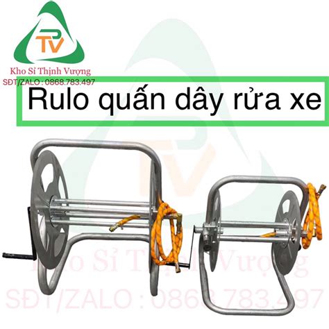 Rulo Sắt Cuốn Dây Vòi Bơm Dây Rửa Xe áp Lực Cao Dây điện Shopee