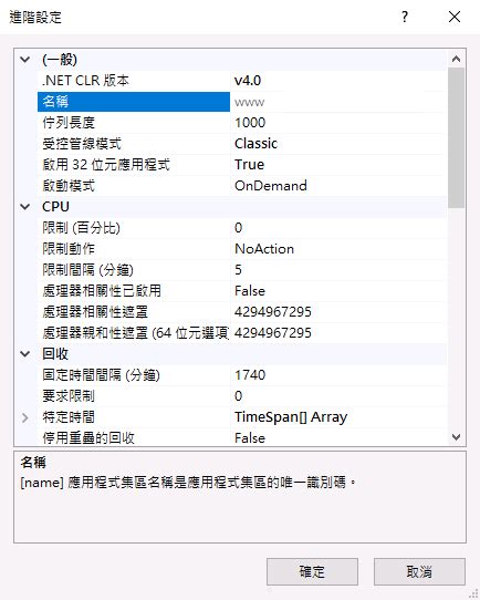 Windows 安裝 IIS 架設 APS NET 網站 青禾金融資訊