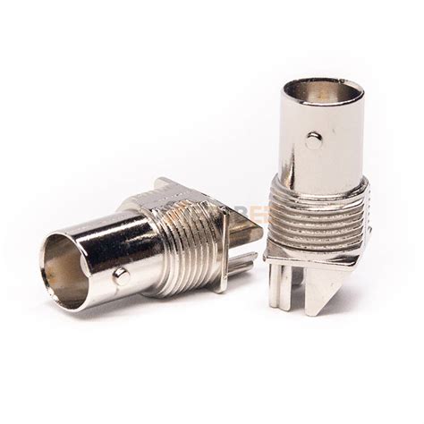 Bnc Bulkhead Jack Connector Edge Mount For Pcb 75 Ohm Metabeeai