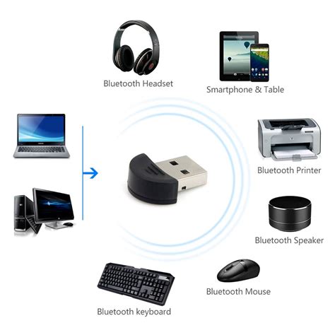 Mini USB Bluetooth Adapter Wireless USB Dongle V Grandado