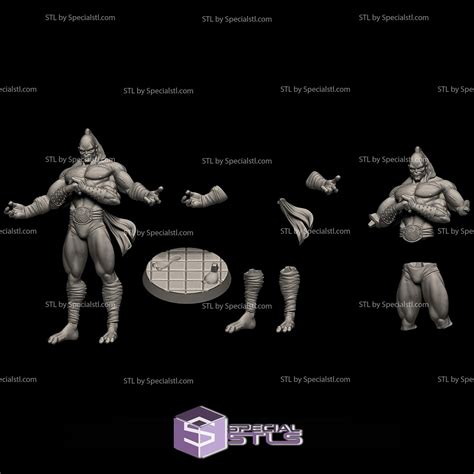 Goro STL Files V Mortal Kombat D Printing Figurine SpecialSTL