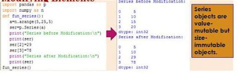 Download Free Pdf Easy Notes For Data Handling Using Pandas I Series Class 12 Tutorialaicsip