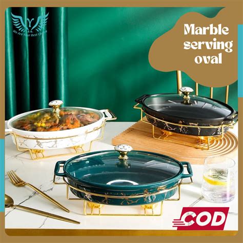 Jual Ready Marble Serving Bowl Mangkok Marble Saji Besar Mangkuk Kuah