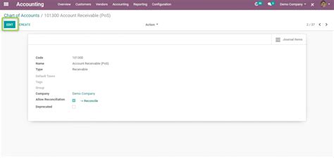 Odoo Chart Of Accounts Configuration Set Up Globalteckz