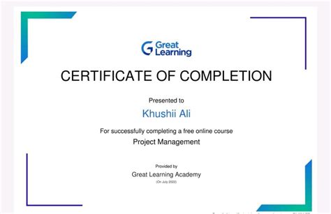 Khushi Ali On Linkedin Successfully Completed Project Management