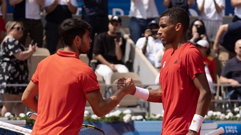 Auger Aliassime Sincline Contre Alcaraz Et Jouera Pour Le Bronze