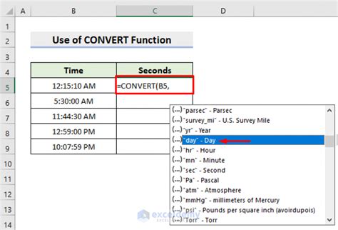 How To Convert Time To Seconds In Excel Easy Methods