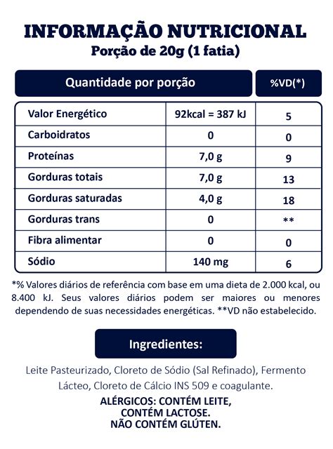 Queijo Prato Ou Mussarela Calorias Dos