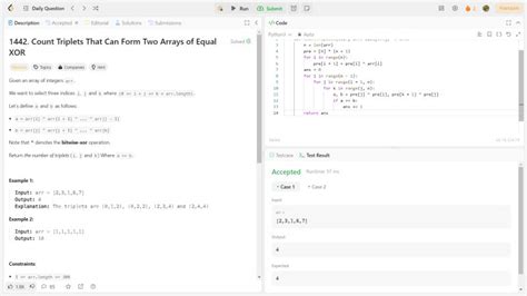 Completed A Coding Challenge On Xor Nitish Paspuleti Posted On The