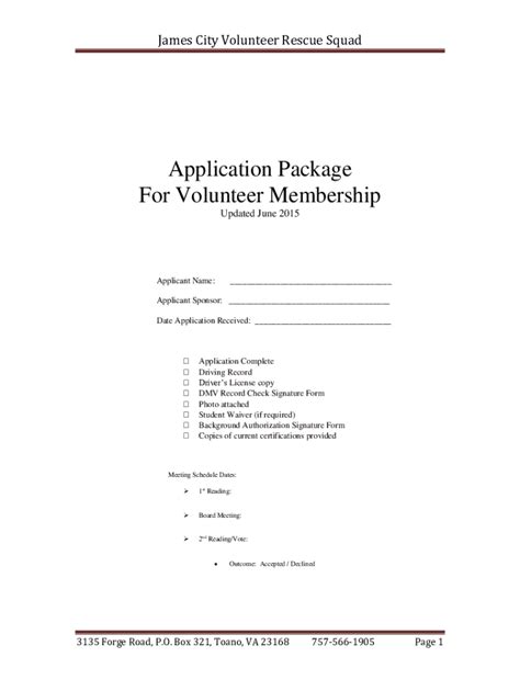 Fillable Online Attachment 1 Volunteer Driver Information Sheet Fax