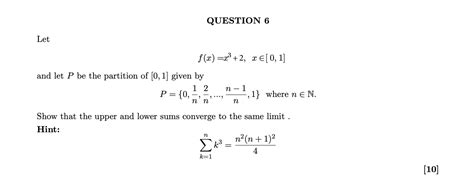 solved question 6 let f x x3 2 x∈[0 1] and let p be the