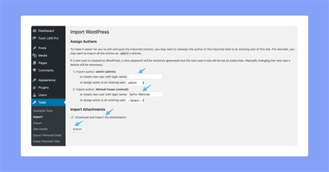 Documention Importing Demo Data