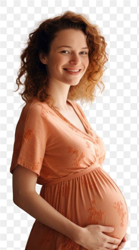 Png Happy Pregnant Caucasian Woman Premium Png Rawpixel
