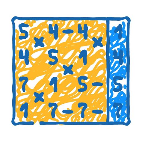 Radix Sort Algorithm Icon Doodle Illustration 49841123 Vector Art At