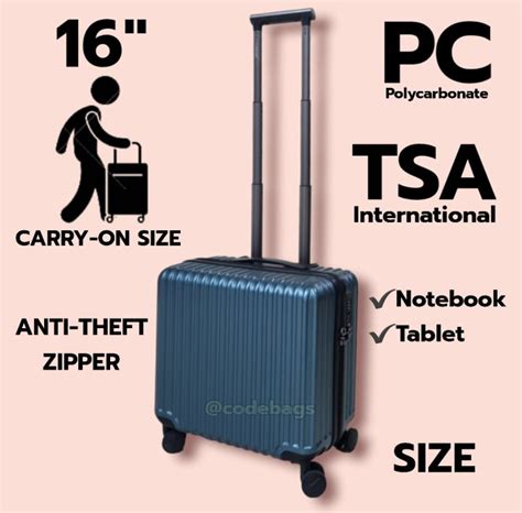 Codebags กระเป๋า เดินทาง ใส่ Notebook รุ่น Anti91 กระเป๋านักบิน Carry