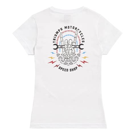 Rad Womens T Shirt In White Casual Clothing