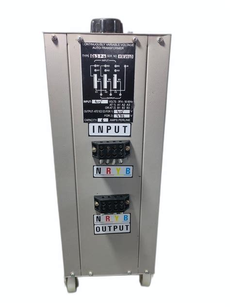 10amp 4amp Three Phase Variac At ₹ 6300 In Noida Id 24552353897