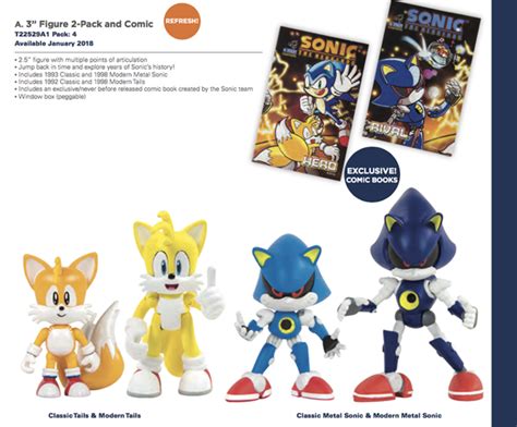 Tomy Reveals New Sonic The Hedgehog Action Figures Plush Toys And