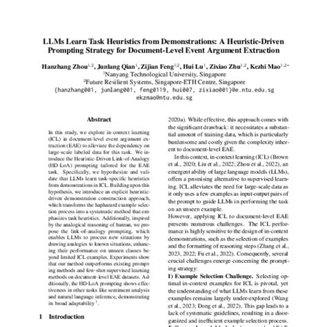 Llms Learn Task Heuristics From Demonstrations A Heuristic Driven Prompting Strategy For