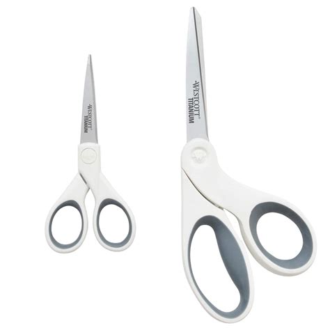 Westcott® 8 Bent And 5 Micro Tip Titanium Scissor Set Michaels