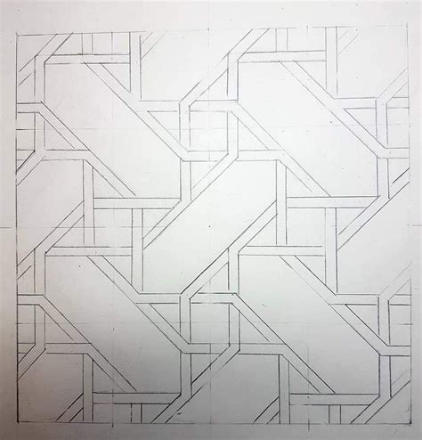 Geometric Drawing Rectangle