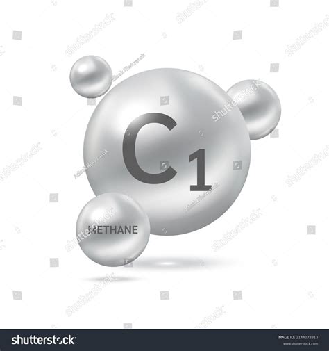 Methane Gas Molecule Models Physical Chemical Stock Vector Royalty Free 2144072313 Shutterstock