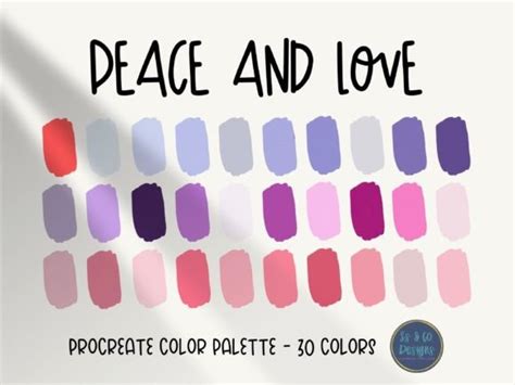 Hot Mess Procreate Color Palette Graphic By Ssandcodesigns Creative Fabrica